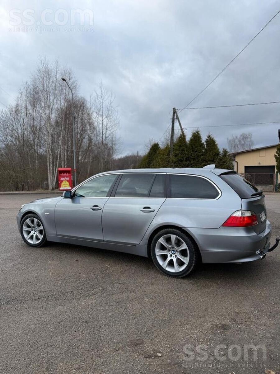 Pelēks BMW 535 2005 Rīga, ar dzinēja tilpumu 3.00 L un nobraukumu 401 tūkst. km par 3900 €, foto 7 vietnē AUTOMOTO.COM.LV