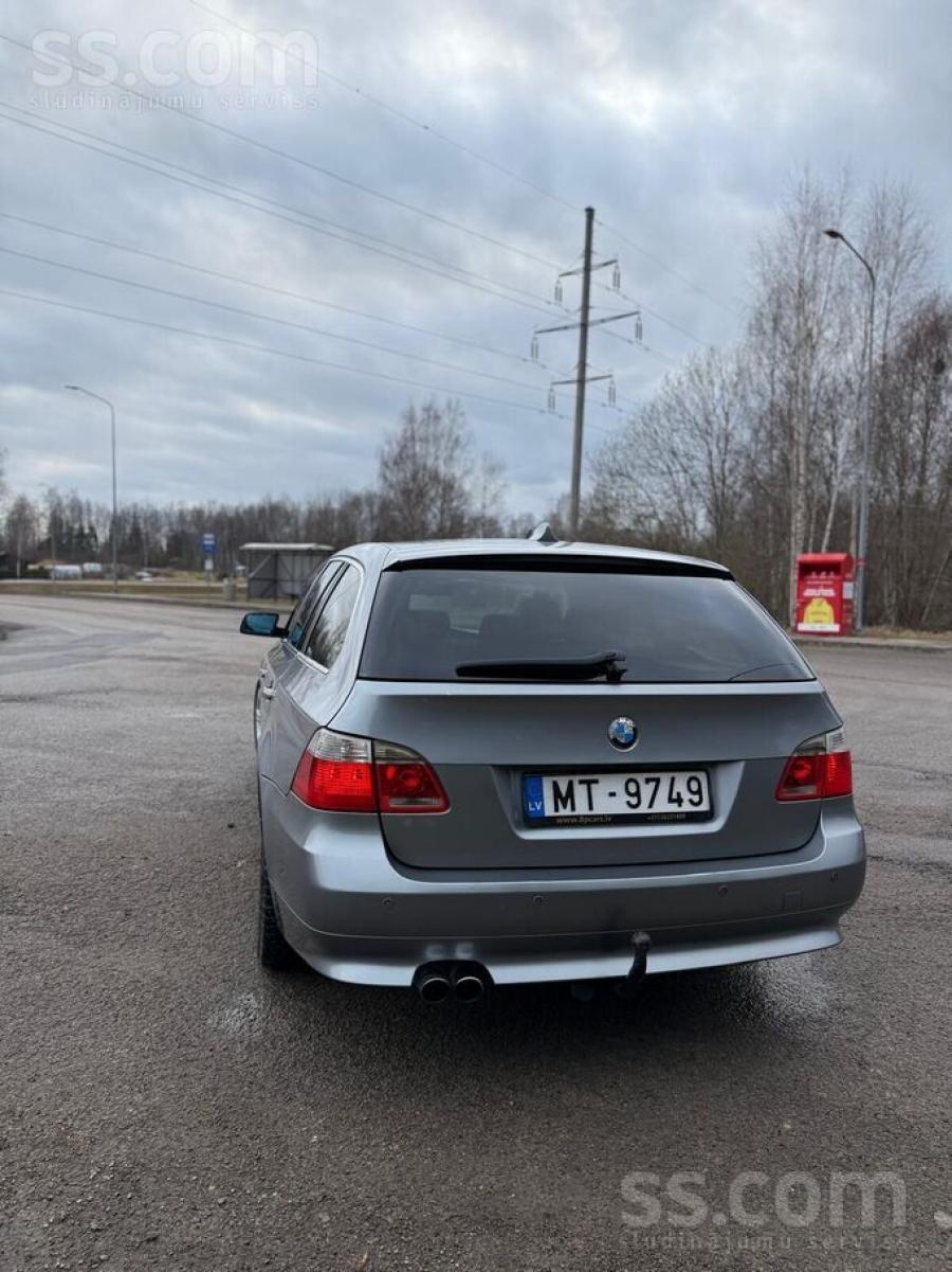 Pelēks BMW 535 2005 Rīga, ar dzinēja tilpumu 3.00 L un nobraukumu 401 tūkst. km par 3900 €, foto 8 vietnē AUTOMOTO.COM.LV