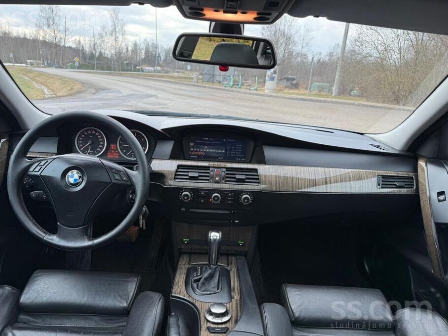 Pelēks BMW 535 2005 Rīga, ar dzinēja tilpumu 3.00 L un nobraukumu 401 tūkst. km par 3900 €, foto 10 vietnē AUTOMOTO.COM.LV