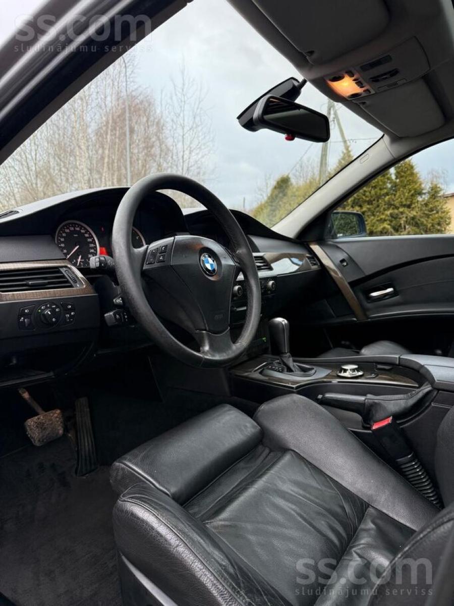 Pelēks BMW 535 2005 Rīga, ar dzinēja tilpumu 3.00 L un nobraukumu 401 tūkst. km par 3900 €, foto 11 vietnē AUTOMOTO.COM.LV