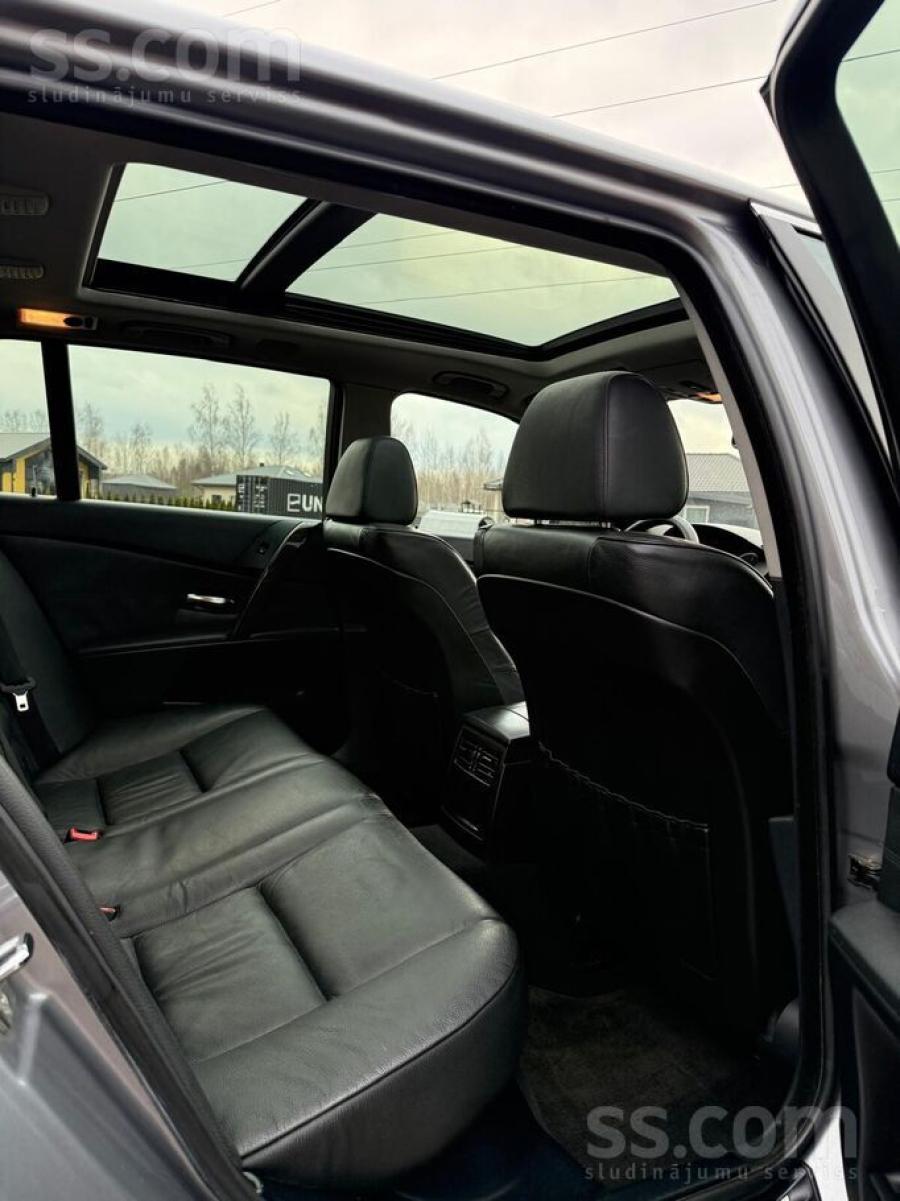 Pelēks BMW 535 2005 Rīga, ar dzinēja tilpumu 3.00 L un nobraukumu 401 tūkst. km par 3900 €, foto 14 vietnē AUTOMOTO.COM.LV