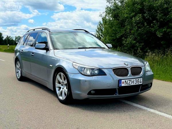 Pelēks BMW 535 2005 Kauņa, ar dzinēja tilpumu 3.00 L un nobraukumu 318 tūkst. km par 3150 €, foto 1 vietnē AUTOMOTO.COM.LV