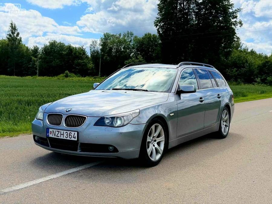 Grey BMW 535 2005 in Kaunas, with an engine capacity of 3.00 L and mileage of 318 thousand km for 3150 €, photo 4 on AUTOMOTO.COM.LV
