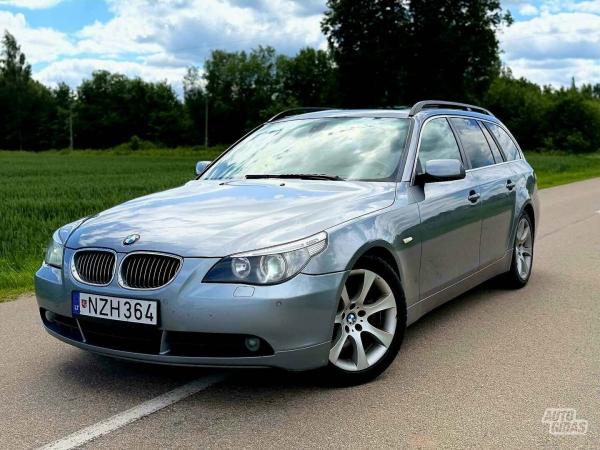 Pelēks BMW 535 2005 Kauņa, ar dzinēja tilpumu 3.00 L un nobraukumu 318 tūkst. km par 3150 €, foto 4 vietnē AUTOMOTO.COM.LV
