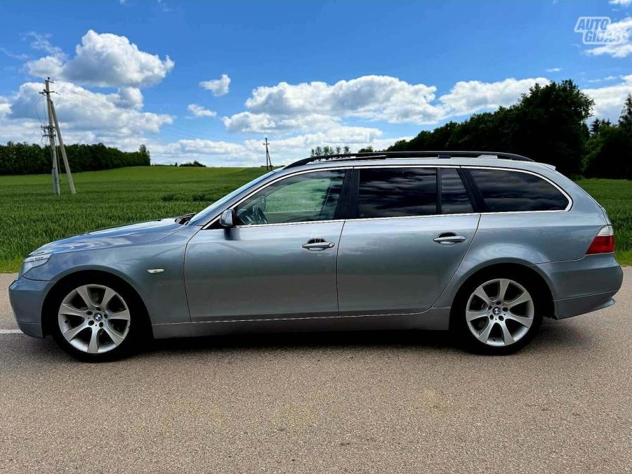 Grey BMW 535 2005 in Kaunas, with an engine capacity of 3.00 L and mileage of 318 thousand km for 3150 €, photo 8 on AUTOMOTO.COM.LV