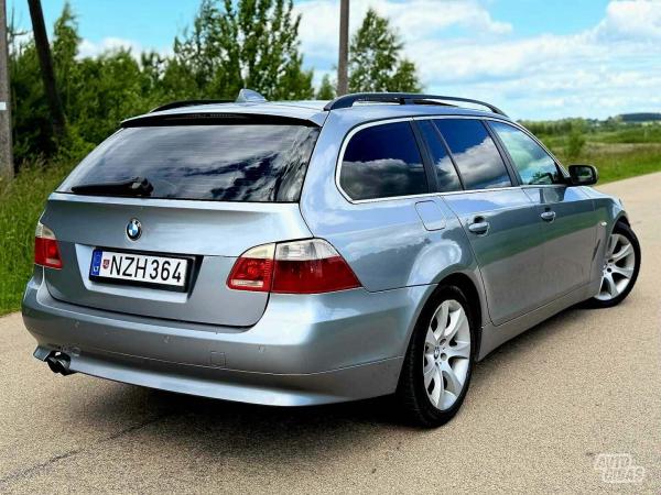 Pelēks BMW 535 2005 Kauņa, ar dzinēja tilpumu 3.00 L un nobraukumu 318 tūkst. km par 3150 €, foto 8 vietnē AUTOMOTO.COM.LV
