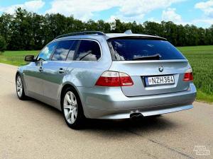 Grey BMW 535 2005 in Kaunas, with an engine capacity of 3.00 L and mileage of 318 thousand km for 3150 €, photo 10 on AUTOMOTO.COM.LV