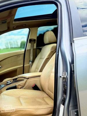 Grey BMW 535 2005 in Kaunas, with an engine capacity of 3.00 L and mileage of 318 thousand km for 3150 €, photo 15 on AUTOMOTO.COM.LV