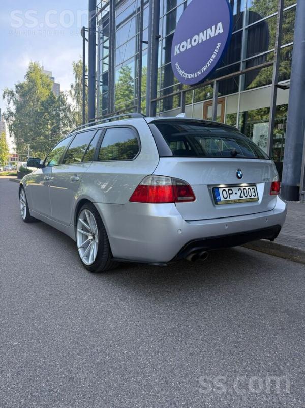 Grey BMW 535 2005 in Riga, with an engine capacity of 3.00 L and mileage of 0 thousand km for 4900 €, photo 3 on AUTOMOTO.COM.LV