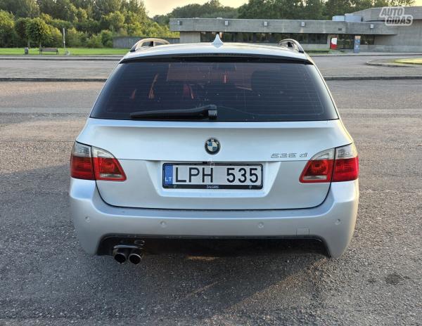 Pelēks BMW 535 2005 Kauņa, ar dzinēja tilpumu 3.00 L un nobraukumu 328 tūkst. km par 5600 €, foto 4 vietnē AUTOMOTO.COM.LV