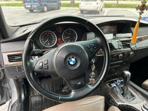 Grey BMW 535 2005 in Jelgava, with an engine capacity of 3.00 L and mileage of 280 thousand km for 2000 €, photo 10 on AUTOMOTO.COM.LV