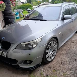 Grey BMW 535 2006 in Gulbene, with an engine capacity of 3.00 L and mileage of 269 thousand km for 5500 €, photo  on AUTOMOTO.COM.LV