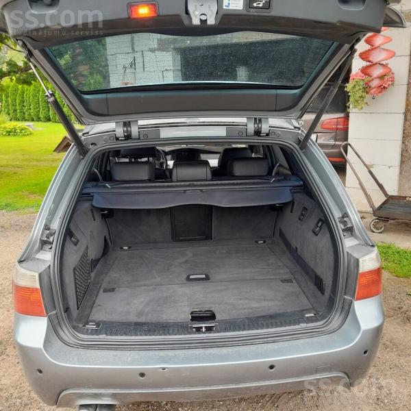 Grey BMW 535 2006 in Gulbene, with an engine capacity of 3.00 L and mileage of 269 thousand km for 5500 €, photo 6 on AUTOMOTO.COM.LV