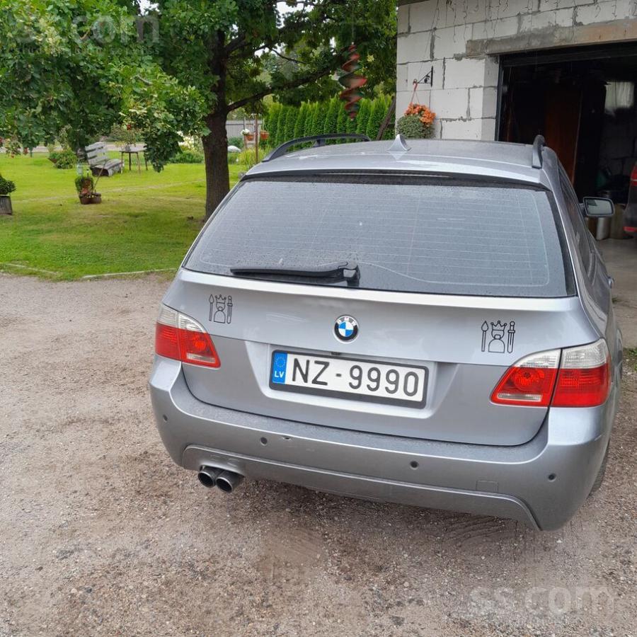 Pelēks BMW 535 2006 Gulbene, ar dzinēja tilpumu 3.00 L un nobraukumu 269 tūkst. km par 5500 €, foto 9 vietnē AUTOMOTO.COM.LV