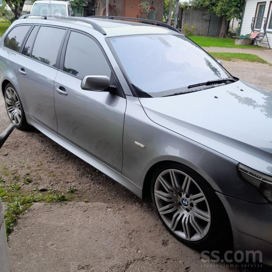Серый БМВ 535 2006 в Гулбене, объемом двигателя 3.00 л и пробегом 269 тыс. км за 4400 €, фото 12 на AUTOMOTO.COM.LV