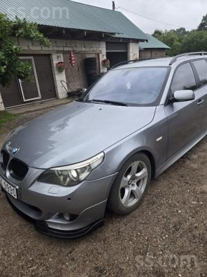 Grey BMW 535 2006 in Gulbene, with an engine capacity of 3.00 L and mileage of 269 thousand km for 3850 €, photo  on AUTOMOTO.COM.LV