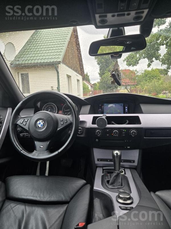 Pelēks BMW 535 2006 Gulbene, ar dzinēja tilpumu 3.00 L un nobraukumu 269 tūkst. km par 3850 €, foto 8 vietnē AUTOMOTO.COM.LV
