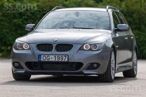 Grey BMW 535 2007 in Saldus, with an engine capacity of 3.00 L and mileage of 378 thousand km for 7100 €, photo  on AUTOMOTO.COM.LV