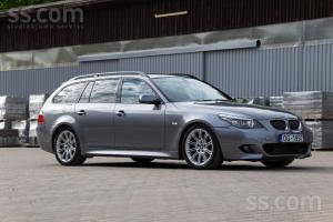 Grey BMW 535 2007 in Saldus, with an engine capacity of 3.00 L and mileage of 378 thousand km for 7100 €, photo 5 on AUTOMOTO.COM.LV