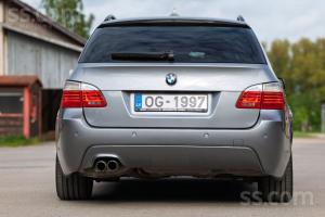 Grey BMW 535 2007 in Saldus, with an engine capacity of 3.00 L and mileage of 378 thousand km for 7100 €, photo 8 on AUTOMOTO.COM.LV