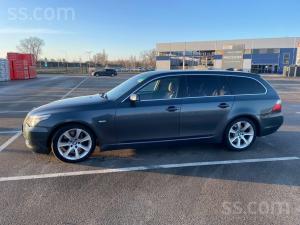 Pelēks BMW 535 2007 Preiļi, ar dzinēja tilpumu 3.00 L un nobraukumu 326 tūkst. km par 5000 €, foto  vietnē AUTOMOTO.COM.LV