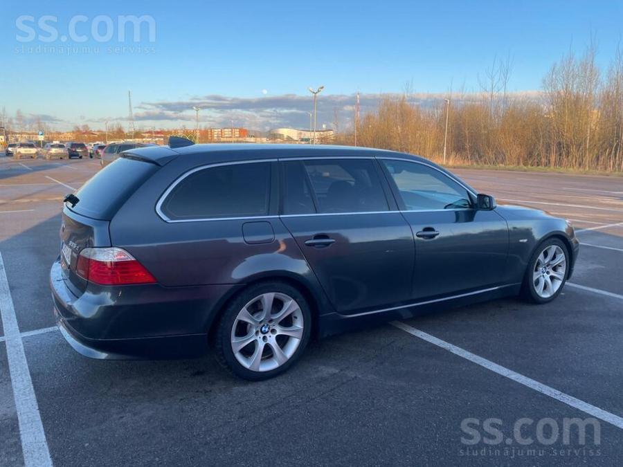 Серый БМВ 535 2007 в Прейли, объемом двигателя 3.00 л и пробегом 326 тыс. км за 5000 €, фото 4 на AUTOMOTO.COM.LV