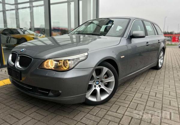 Grey BMW 535 2007 in Bauska, with an engine capacity of 3.00 L and mileage of 295 thousand km for 7850 €, photo 1 on AUTOMOTO.COM.LV