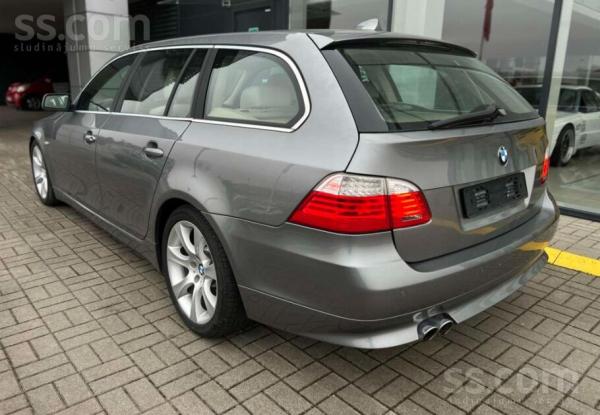 Grey BMW 535 2007 in Bauska, with an engine capacity of 3.00 L and mileage of 295 thousand km for 7850 €, photo 3 on AUTOMOTO.COM.LV