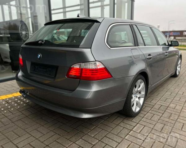 Grey BMW 535 2007 in Bauska, with an engine capacity of 3.00 L and mileage of 295 thousand km for 7850 €, photo 4 on AUTOMOTO.COM.LV