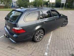 Pelēks BMW 535 2007 Jūrmala, ar dzinēja tilpumu 3.00 L un nobraukumu 410 tūkst. km par 5990 €, foto 4 vietnē AUTOMOTO.COM.LV