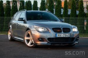 Pelēks BMW 535 2007 Jelgava, ar dzinēja tilpumu 3.00 L un nobraukumu 309 tūkst. km par 7900 €, foto  vietnē AUTOMOTO.COM.LV