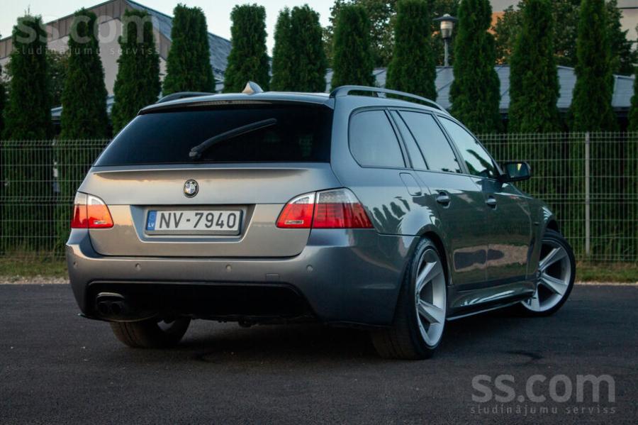 Pelēks BMW 535 2007 Jelgava, ar dzinēja tilpumu 3.00 L un nobraukumu 309 tūkst. km par 7900 €, foto 7 vietnē AUTOMOTO.COM.LV
