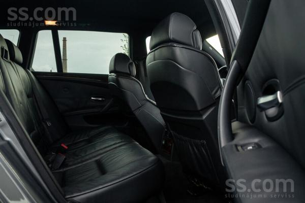 Pelēks BMW 535 2007 Jelgava, ar dzinēja tilpumu 3.00 L un nobraukumu 309 tūkst. km par 7900 €, foto 9 vietnē AUTOMOTO.COM.LV