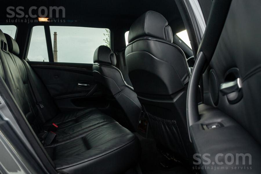 Pelēks BMW 535 2007 Jelgava, ar dzinēja tilpumu 3.00 L un nobraukumu 309 tūkst. km par 7900 €, foto 9 vietnē AUTOMOTO.COM.LV