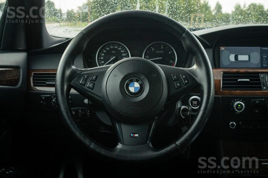 Pelēks BMW 535 2007 Jelgava, ar dzinēja tilpumu 3.00 L un nobraukumu 309 tūkst. km par 7900 €, foto 11 vietnē AUTOMOTO.COM.LV
