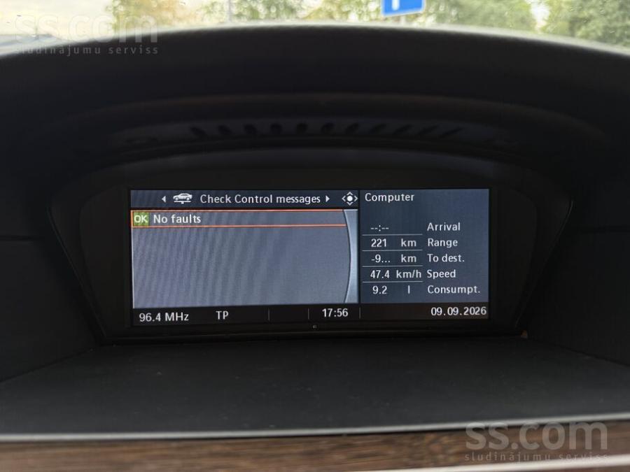 Серый БМВ 535 2007 в Елгава, объемом двигателя 3.00 л и пробегом 368 тыс. км за 7600 €, фото 10 на AUTOMOTO.COM.LV