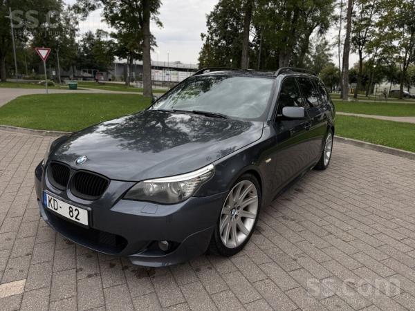Pelēks BMW 535 2007 Jelgava, ar dzinēja tilpumu 3.00 L un nobraukumu 368 tūkst. km par 7600 €, foto 3 vietnē AUTOMOTO.COM.LV