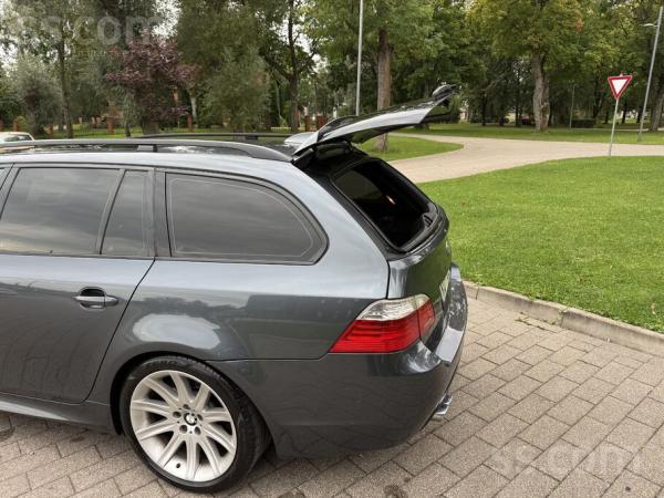 Pelēks BMW 535 2007 Jelgava, ar dzinēja tilpumu 3.00 L un nobraukumu 368 tūkst. km par 7600 €, foto 6 vietnē AUTOMOTO.COM.LV