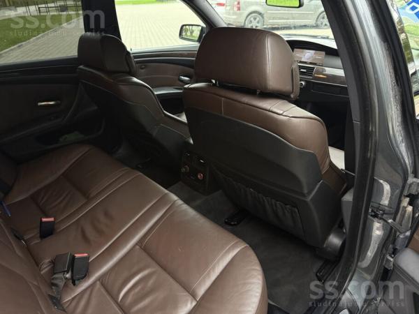 Pelēks BMW 535 2007 Jelgava, ar dzinēja tilpumu 3.00 L un nobraukumu 368 tūkst. km par 7600 €, foto 8 vietnē AUTOMOTO.COM.LV