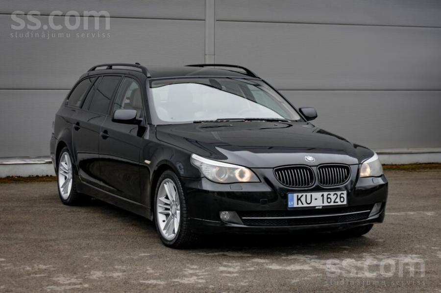 Grey BMW 535 2008 in Riga, with an engine capacity of 3.00 L and mileage of 0 thousand km for 5950 €, photo 3 on AUTOMOTO.COM.LV
