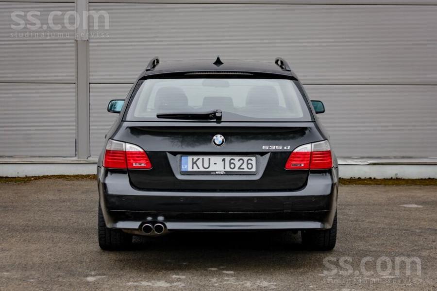 Grey BMW 535 2008 in Riga, with an engine capacity of 3.00 L and mileage of 0 thousand km for 5950 €, photo 5 on AUTOMOTO.COM.LV