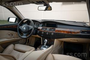 Grey BMW 535 2008 in Riga, with an engine capacity of 3.00 L and mileage of 0 thousand km for 5950 €, photo 14 on AUTOMOTO.COM.LV