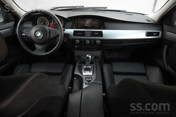 Серый БМВ 535 2009 в Елгава, объемом двигателя 3.00 л и пробегом 276 тыс. км за 4800 €, фото 7 на AUTOMOTO.COM.LV