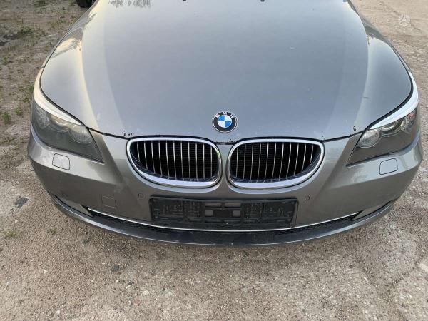 Grey BMW 535 2009 in Utena, with an engine capacity of 3.00 L and mileage of 300 thousand km for 3390 €, photo 3 on AUTOMOTO.COM.LV