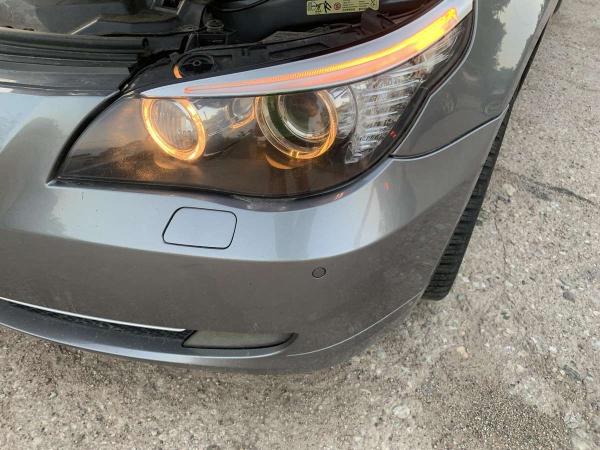 Grey BMW 535 2009 in Utena, with an engine capacity of 3.00 L and mileage of 300 thousand km for 3390 €, photo 9 on AUTOMOTO.COM.LV