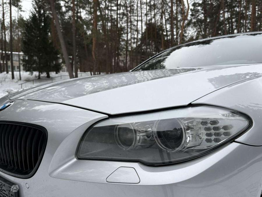 Grey BMW 535 2011 in Vilnius, with an engine capacity of 2.99 L and mileage of 265 thousand km for 7500 €, photo 4 on AUTOMOTO.COM.LV