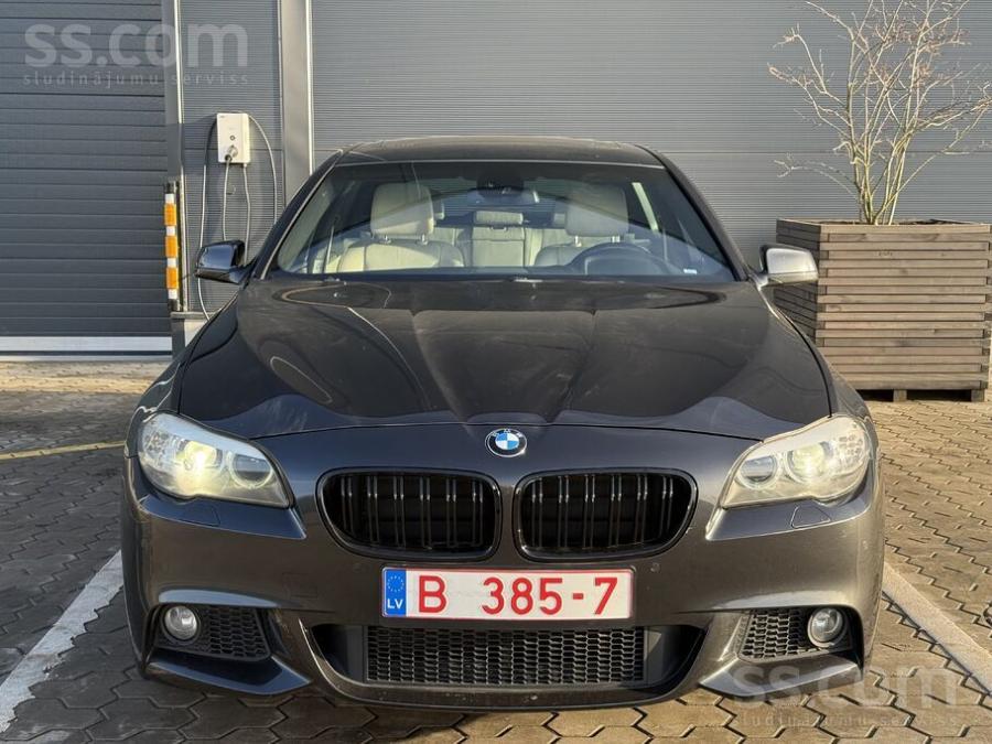 Grey BMW 535 2011 in Riga, with an engine capacity of 3.00 L and mileage of 265 thousand km for 11700 €, photo 8 on AUTOMOTO.COM.LV