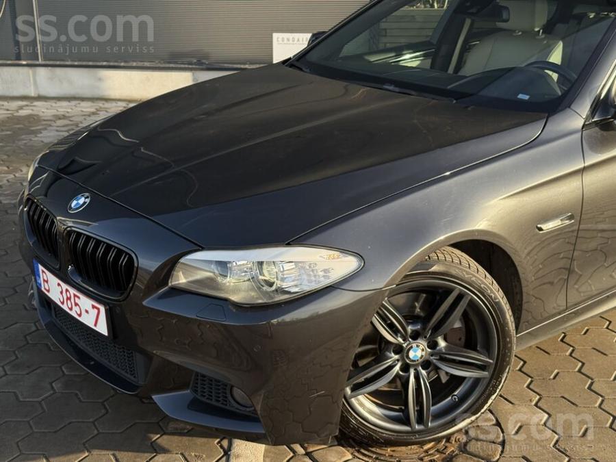Grey BMW 535 2011 in Riga, with an engine capacity of 3.00 L and mileage of 265 thousand km for 11700 €, photo 9 on AUTOMOTO.COM.LV