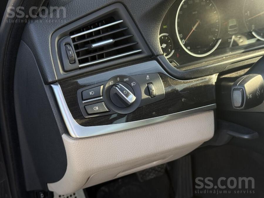Grey BMW 535 2011 in Riga, with an engine capacity of 3.00 L and mileage of 265 thousand km for 11700 €, photo 18 on AUTOMOTO.COM.LV
