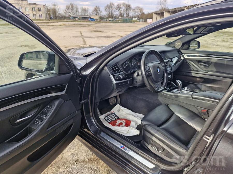 Grey BMW 535 2011 in Bauska, with an engine capacity of 3.00 L and mileage of 317 thousand km for 14000 €, photo 10 on AUTOMOTO.COM.LV